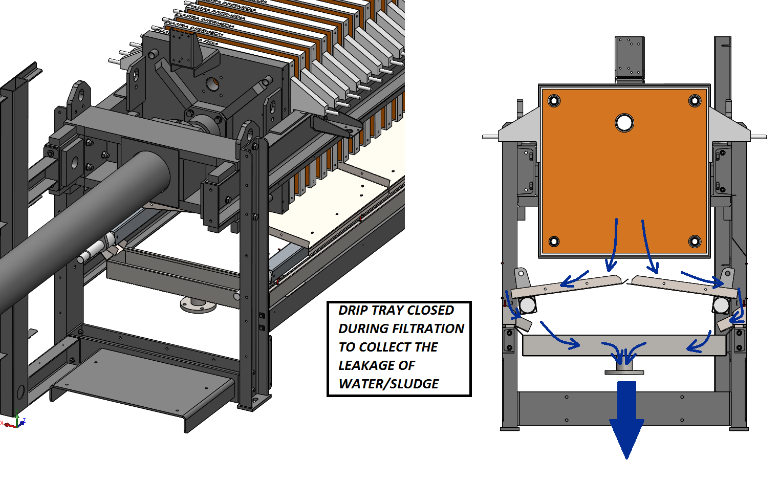 Filterpress Drip Tray - Autemi